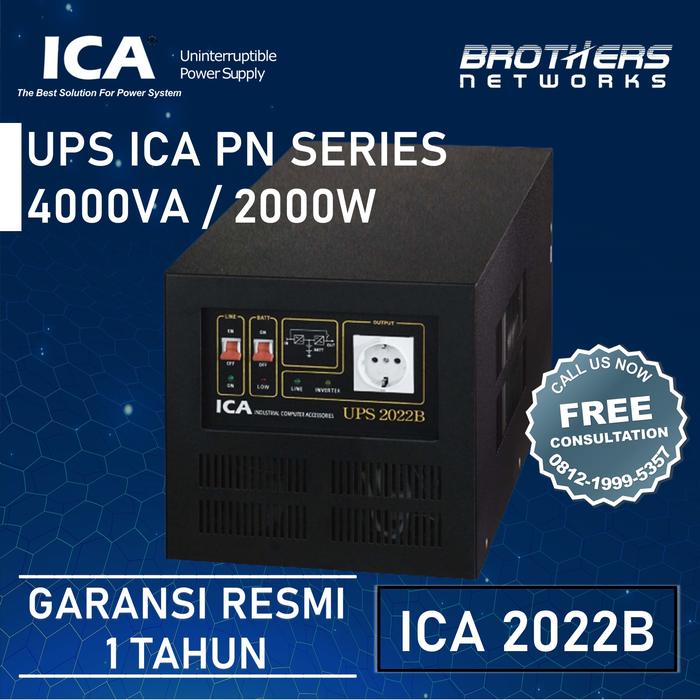 Promo UPS ICA 2022B 4000VA / 2000W UPS KOMPUTER NOT APC / PROLINK ...