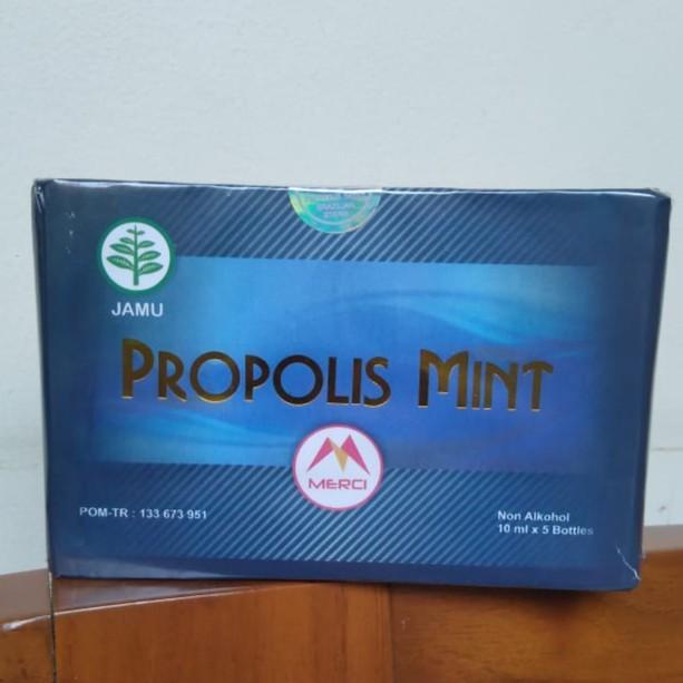 Jual Merci Propolis Brazilian Mint Original isi 5 Botol @ 10 ML - Kota ...