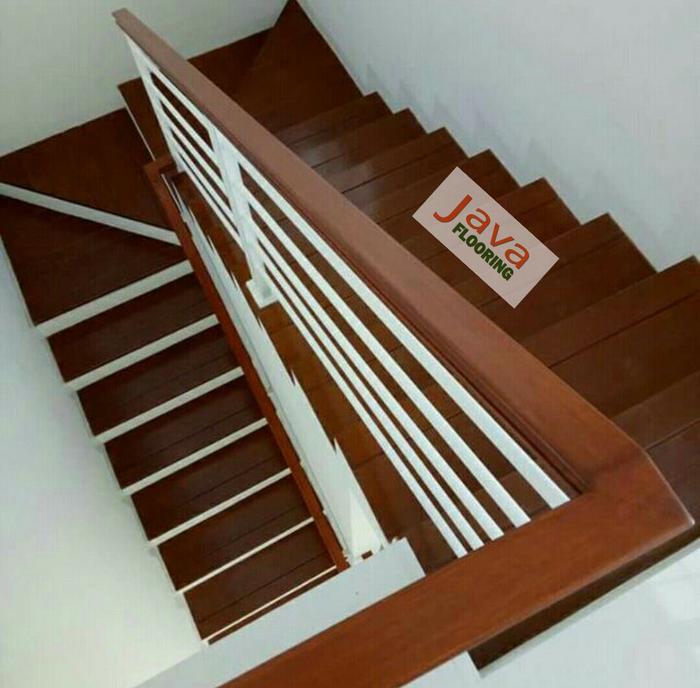 Jual Hand railing Kayu Pegangan Tangan Pada Tangga Stair Flooring ...