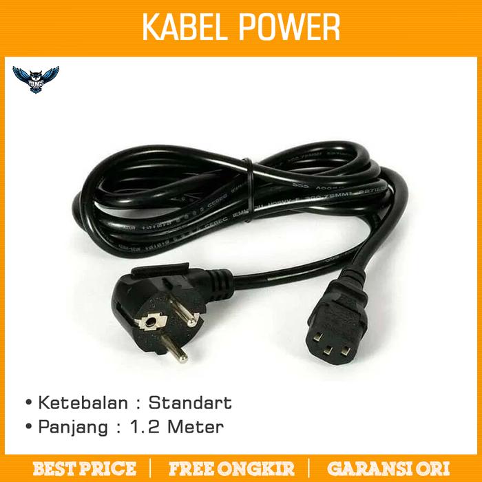 Jual Kabel Power Standart - PSU Power Supply CPU PC Komputer Cable ...