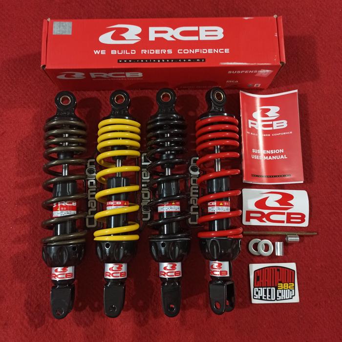 Jual Shock Shockbreaker RCB Racing Boy A2 305mm Mio 125 Xeon Spacy Soul ...