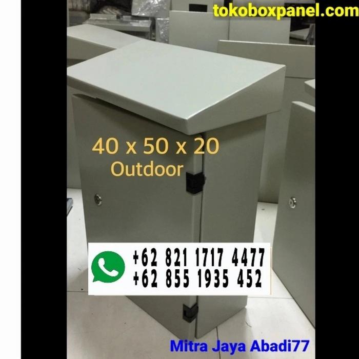 Jual Box panel outdoor plat 1mm 40x50x20 50x40x20 40x50 50x40 40 x 50 x ...
