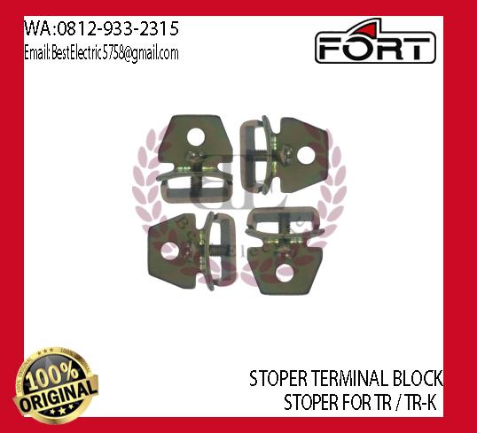 Jual Stopper FORT / Stoper for TR (TR-K) / Terminal Block - Jakarta ...
