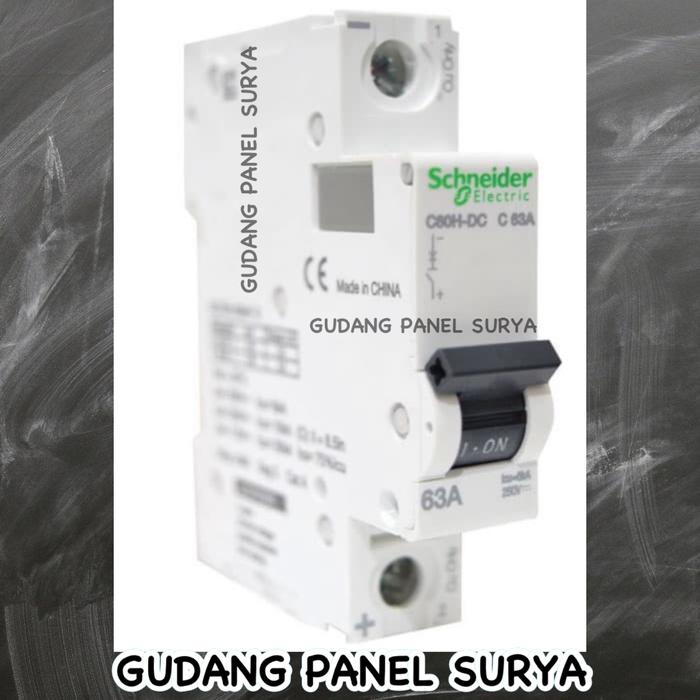Jual SCHNEIDER MCB DC C60H-DC C63A 1P - A9N61519 ORIGINAL - Jakarta ...