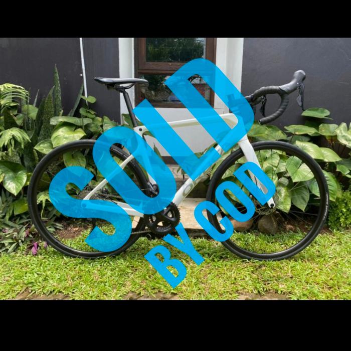 Jual Sepeda ORBEA ORCA M30 2021 White roadbike NOT Trek Cervelo LIKE ...