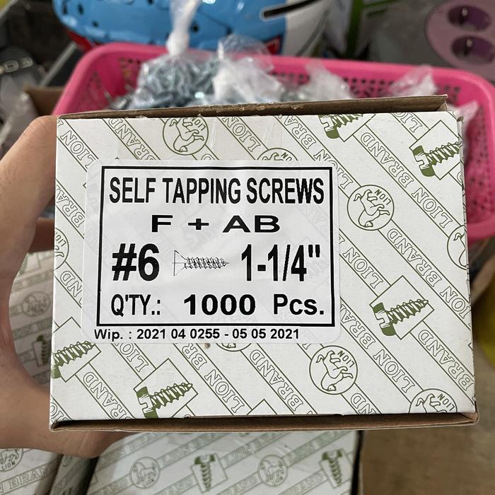 Jual Self Tapping Screw Sekrup Skrup FAB Kayu Triplek 1-1/4 ' inch ...
