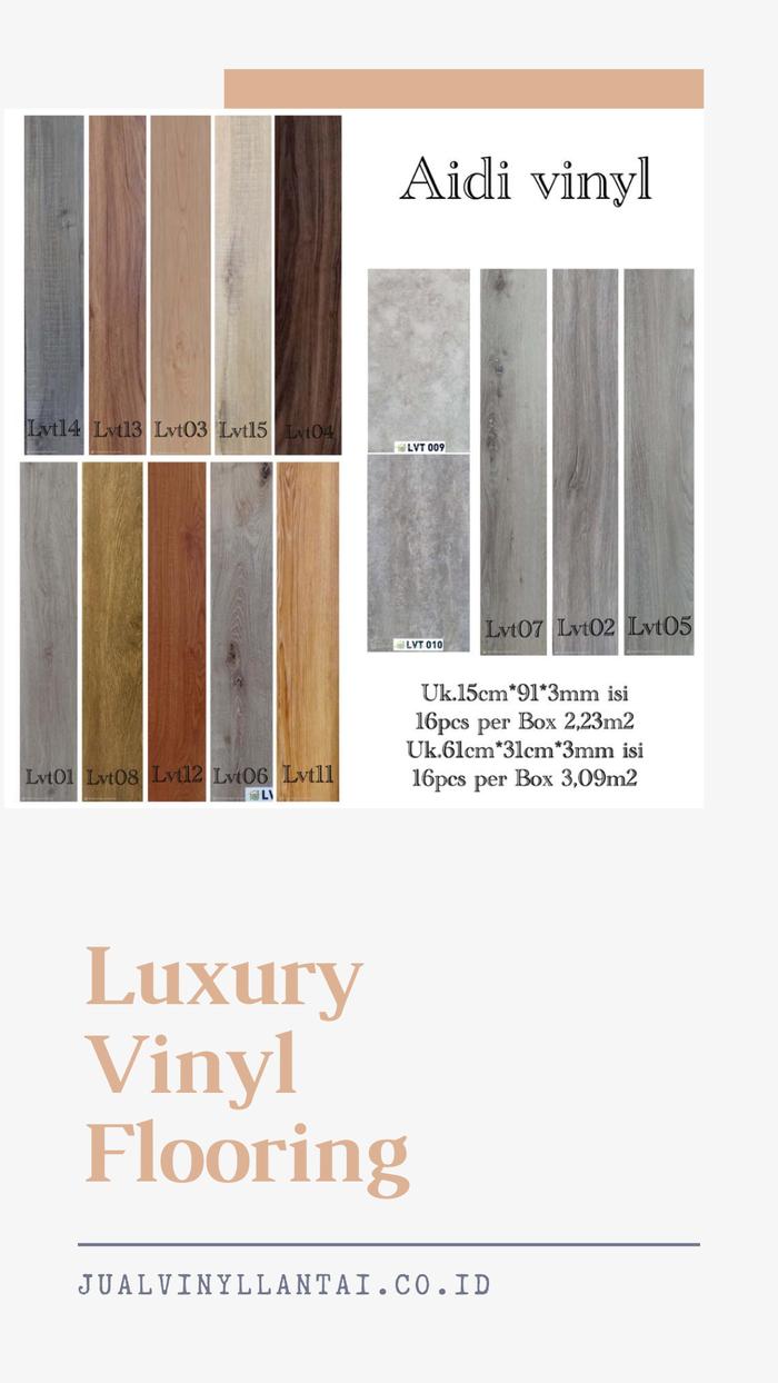 Jual 3mm lantai Vinyl wood Aidi - Jakarta Timur - Luxury Vinyl Flooring ...