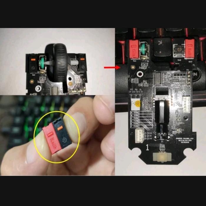 Jual Upgrade Switch/Scroll Encoder Mouse Gaming - TTC80M - 2 pcs - Kab ...
