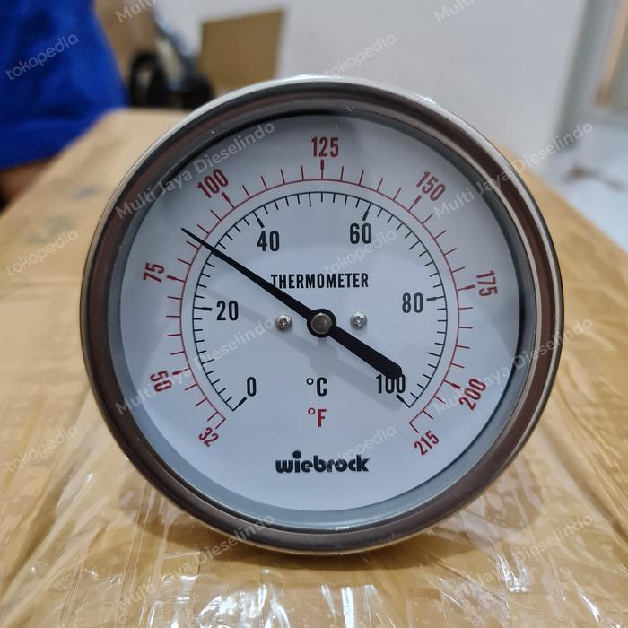 Jual Thermometer / Alat Ukur Suhu Model payung 4" inch 100 Derajat ...