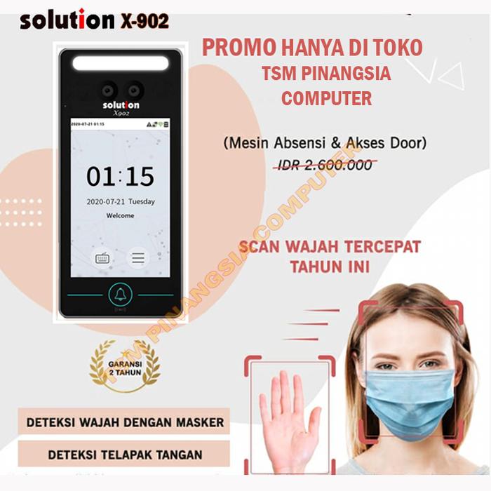 Jual Solution X902 / X 902 Fingerprint - Mesin Absensi Sidik Jari Dan ...