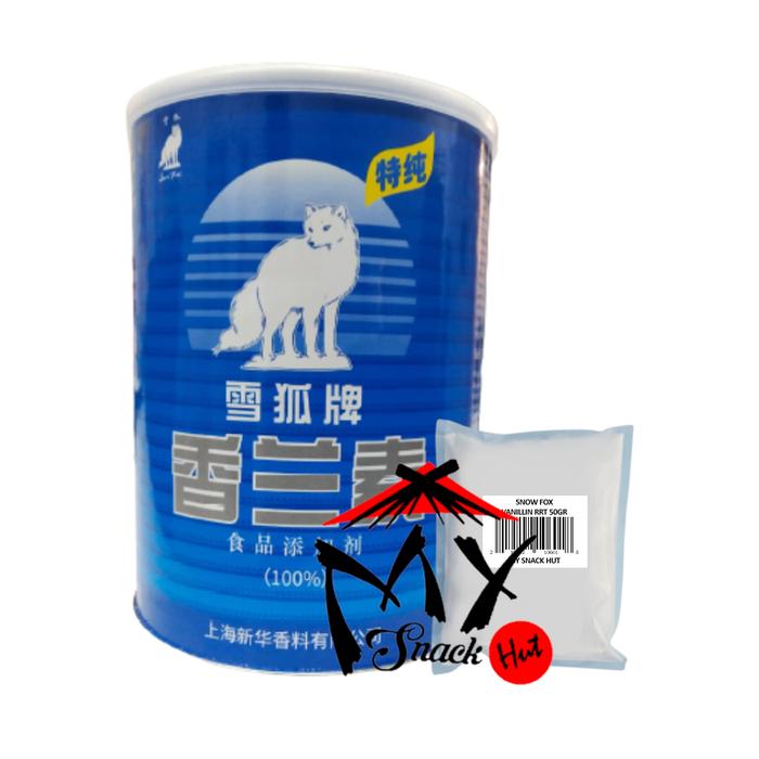 Jual SNOW FOX VANILLIN CRYSTAL 50GR - VANILLI VANELI PANELI RRT VANILI ...