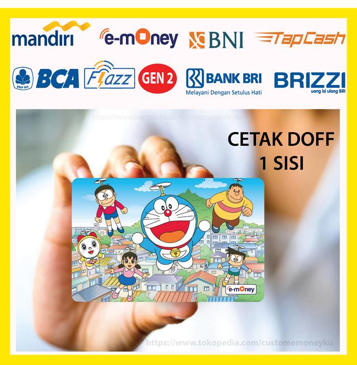 Jual BCA FLAZZ GEN 2 Terbaru Etoll Kartun Doraemon Friends Terbang - 1 ...