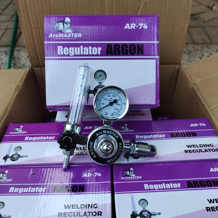 Jual REGULATOR ARGON MAX YAMATO YR87 / REGULATOR WELDING ARGON MAC ...