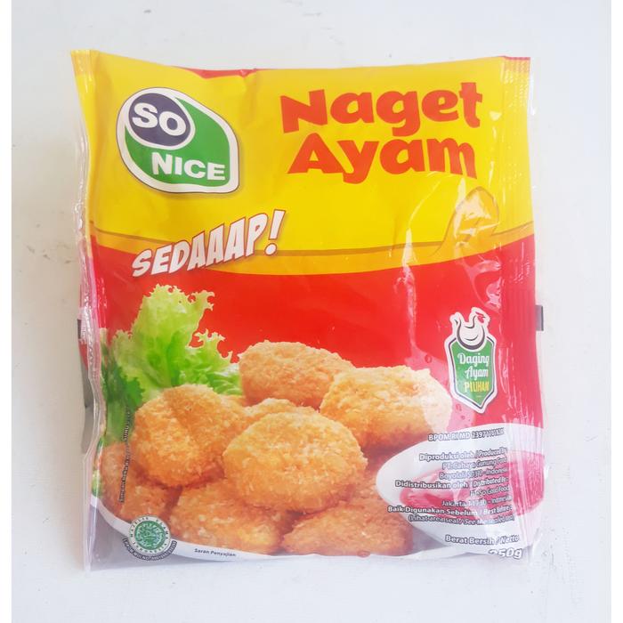 Jual So Nice Nugget Naget Ayam Sonice 250 gr - Kota Tangerang Selatan ...