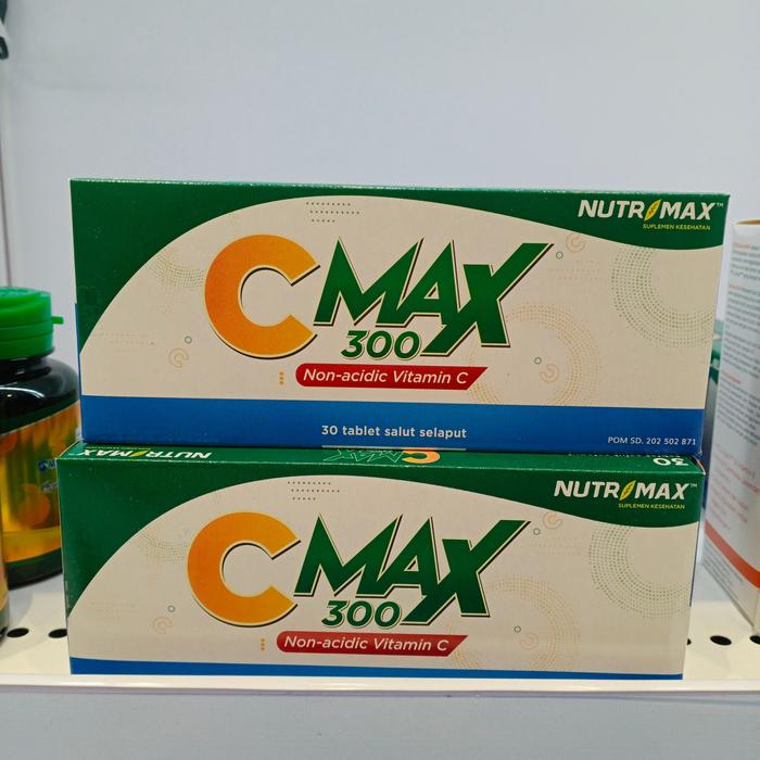 Jual NUTRIMAX CMAX 300 ISI 30 TABLET / VITAMIN C / VIT C 300 MG ...