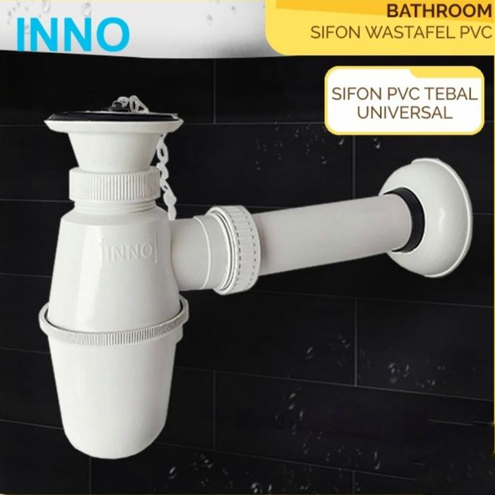 Jual Sifon Botol Pvc Tebal Putih Universal / Sifon Botol Plastik ...