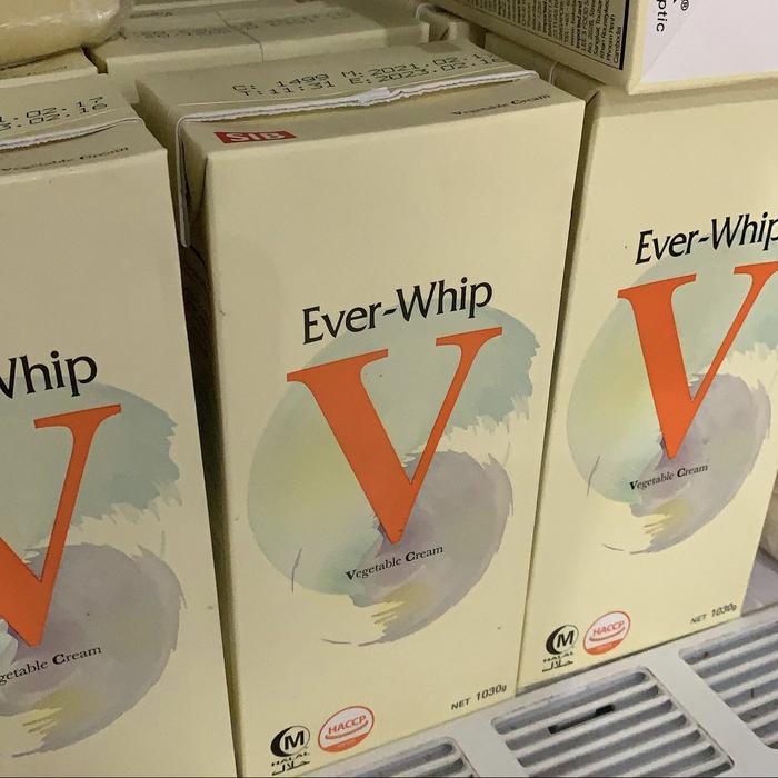 Jual Ever Whip V Vanilla whipping cream 1 liter - Kota Medan - Baking ...