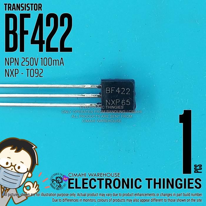 Jual BF422 TO92 NXP TRANSISTOR NPN F422 - Kota Cimahi - Electronic ...