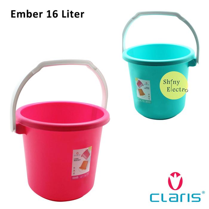 Jual Claris Ember 16 Liter + Pegangan Handle - EMB 16Ltr - Keranjang ...