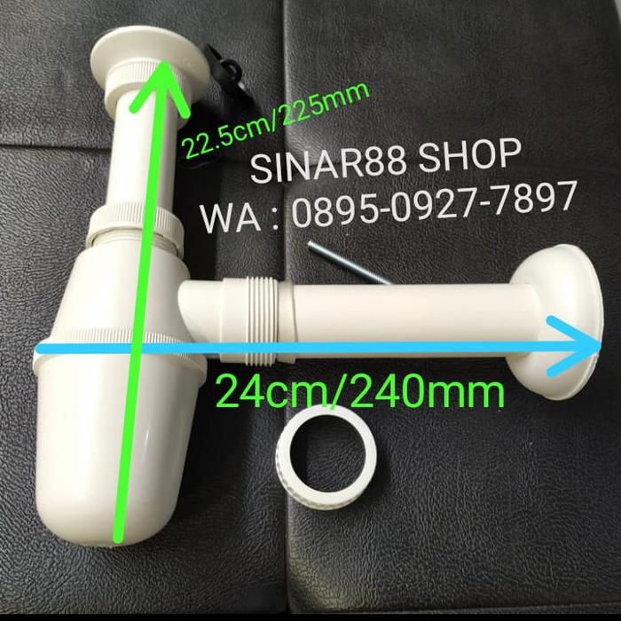 Jual SIFON SIPON AFUR PEMBUANGAN AIR WASTAFEL PVC SIPHON - Jakarta ...