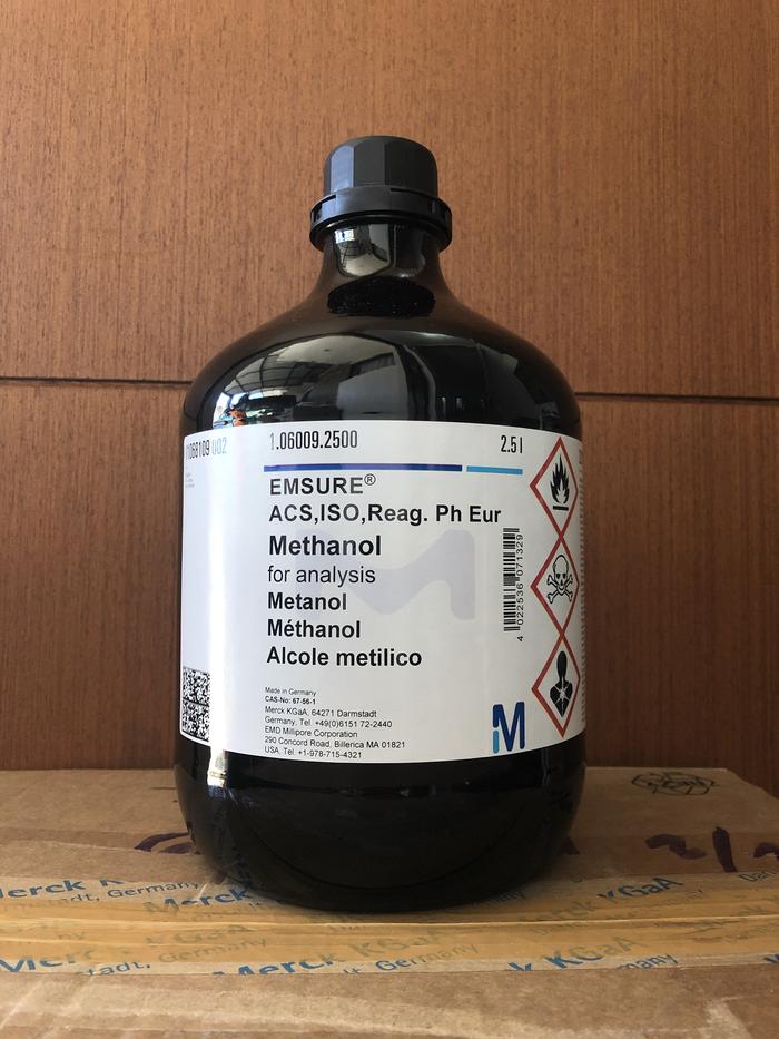 Jual Methanol for Analysis | Methanol Pro Analisis Merck 1.06009.2500 ...