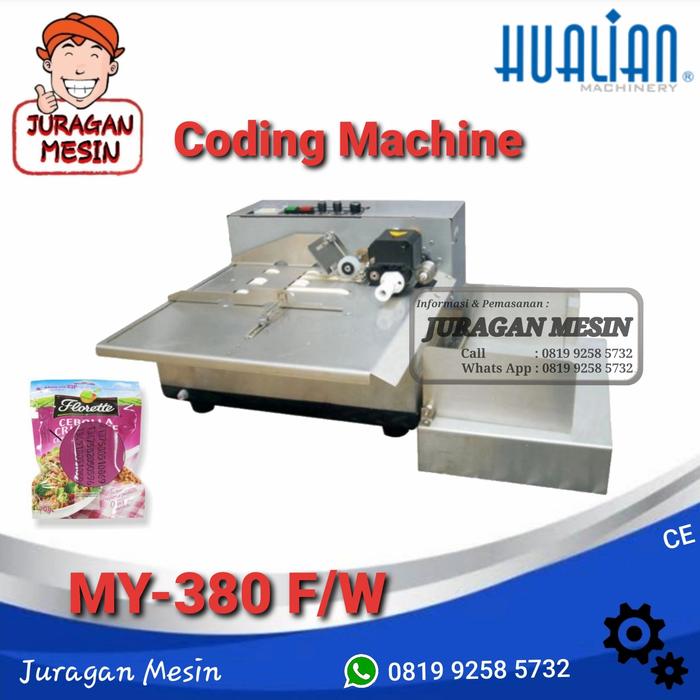 Jual Mesin Coding Expired Date / Mesin Coding Otomatis MY-380 F/W ...