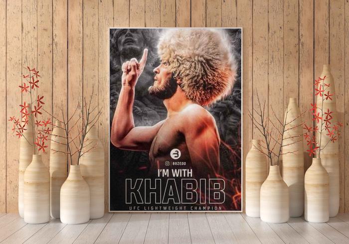 Jual Poster Khabib Nurmagedov | Poster UFC | Hiasan Dinding 03 - Kota ...
