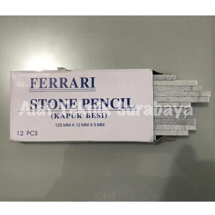 Jual ISI 12 PCS STONE PENCIL / KAPUR BESI FERRARI 1 KOTAK / BOX - Kota Surabaya - BESTINDOTOOLS ...