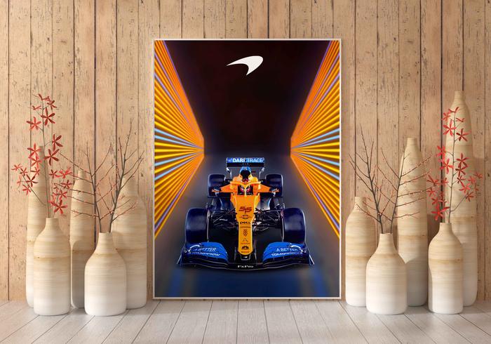 Jual Poster Mc Claren | Poster Formula 1 | Poster F1 | Hiasan Dinding ...