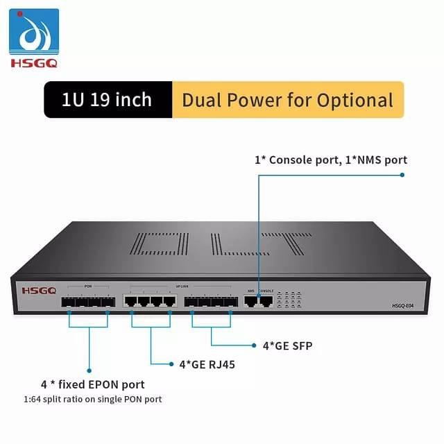 Jual OLT HSGQ E04 EPON 4 PORT - Kota Bekasi - Fiberindo Telco Persada ...
