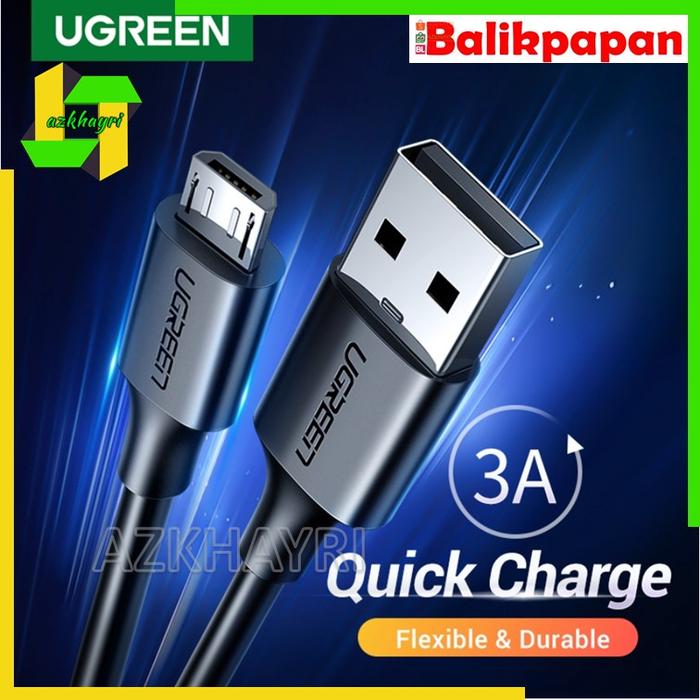 Jual Ugreen Kabel Data / Charger Micro USB Cable Panjang 0.25m - 100cm ...