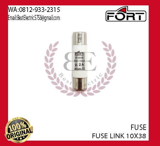 Jual Fuse FORT / Fuse Link 10X38 / 2A 4A 6A 10A 16A 20A 25A 32A ...