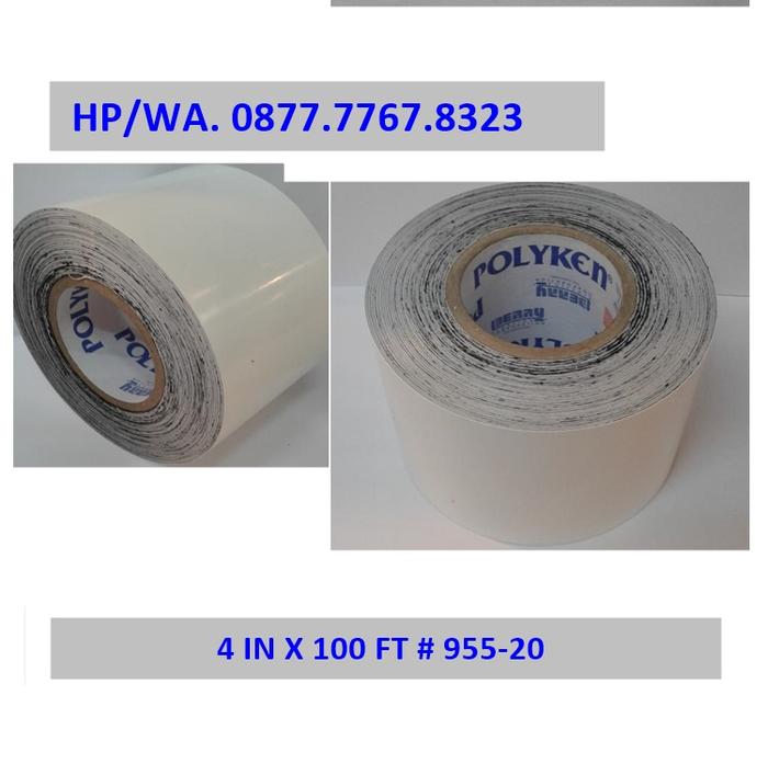 Jual Wrapping Polyken Tape 4 inch x 100 Feet Putih - Jakarta Barat ...