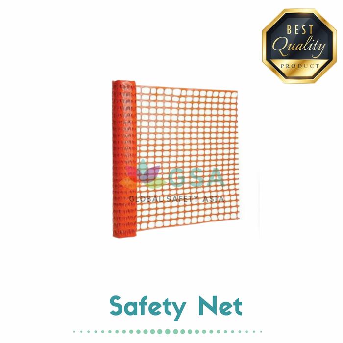 Jual Jaring Pengaman (Safety Net) Orange Panjang 50 Meter Tinggi 1 ...
