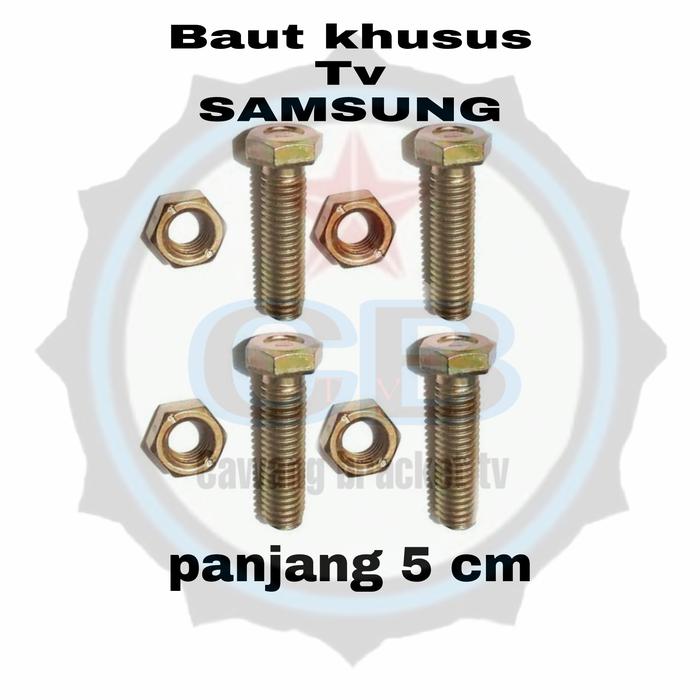 Jual Baut Bracket Tv Samsung Type Tu7000 samsung panjang 5 cm 43-70 ...