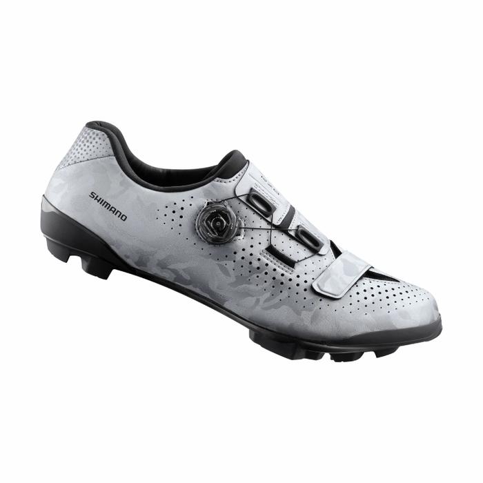 Jual SEPATU SEPEDA CLEAT MTB SHOES SHIMANO RX8 SH-RX800 WIDE SILVER ...