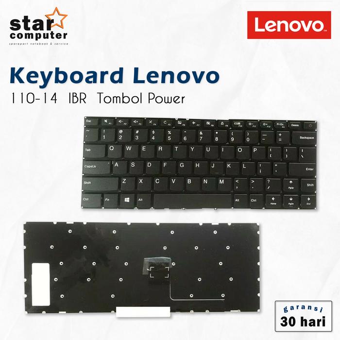 Jual KEYBOARD LENOVO IDEAPAD 110-14IBR 110-14ISK 110-14AST - Kota ...