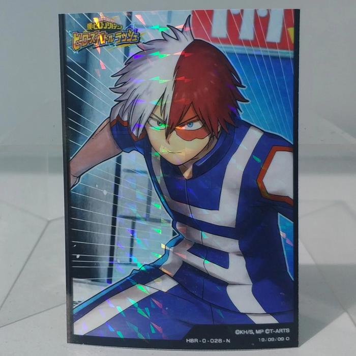 Jual Todoroki Shouto HBR-0-028-N Clash Heroes Battle Card Boku no Hero ...