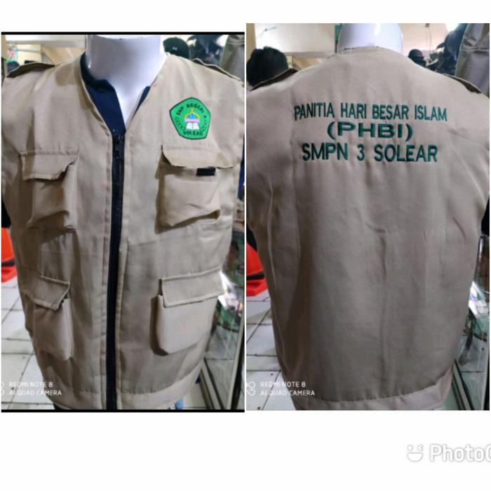 Jual rompi panitia hari besar islam#rompi PHBI#rompi panitia masjid ...
