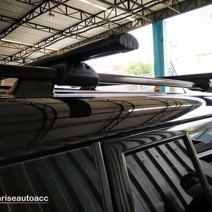 Jual Cross bar /Kaki Rak jepit roofrail rush lama/pajero lama/fortuner ...