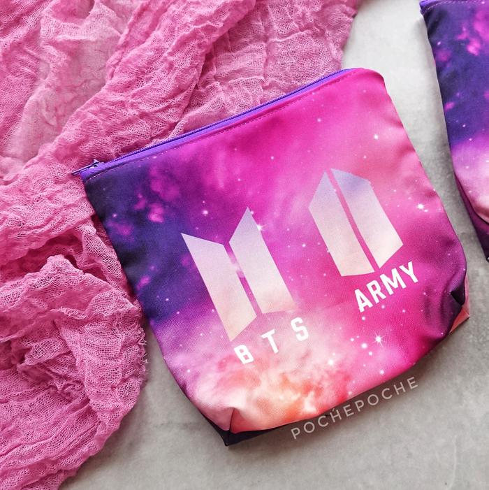 Jual BTS army pouch limited edition purple / hadiah kado gift/ Ready ...