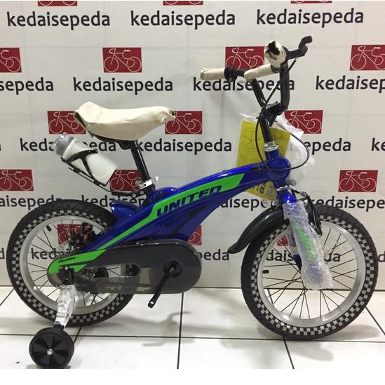 Jual SEPEDA ANAK UNITED AERO LITE 16 inch DISC BRAKE RINGAN ALLOY ...