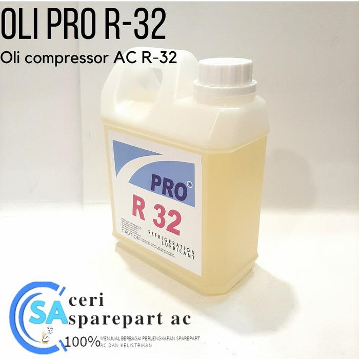 Jual R32 OLI PRO Compressor AC oil kompresor refrigrant 1liter ...
