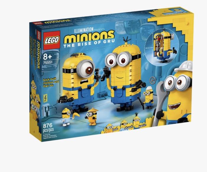 Jual Lego Minion Brick Built Minions and their Lair - 75551 - Jakarta ...