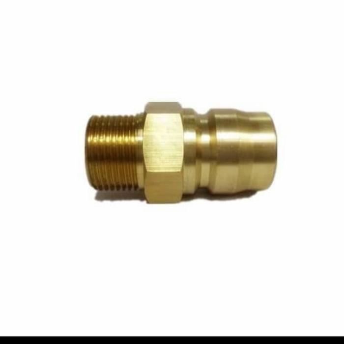 Jual Coupler Nitto Kohki 2 TPM, TPH, TPF BRASS Cupla 1/4" Male Plug ...