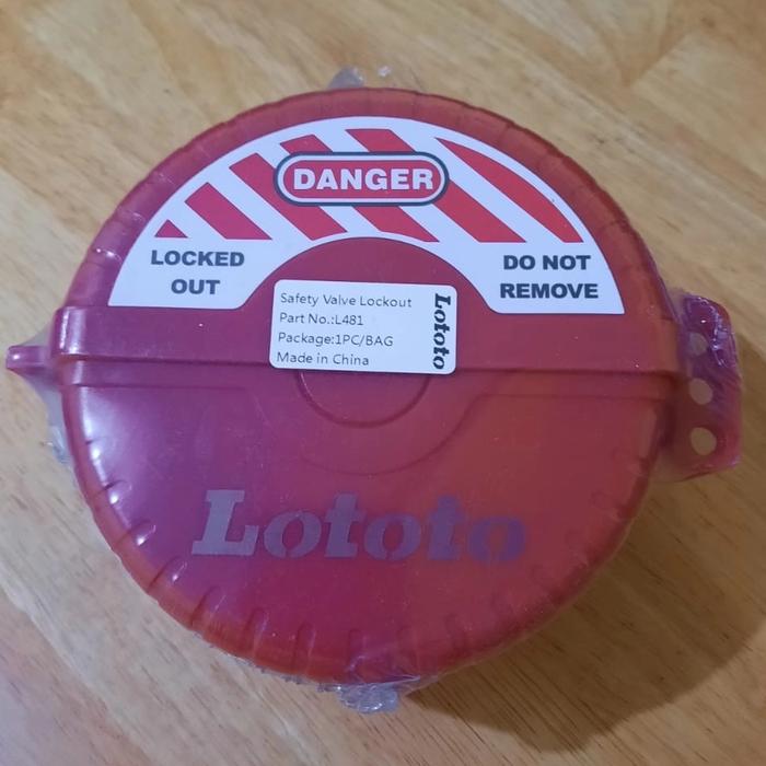 Jual LOTOTO L481 Safety Loto Rotating Gate Valve 2in-5in Diameter ...