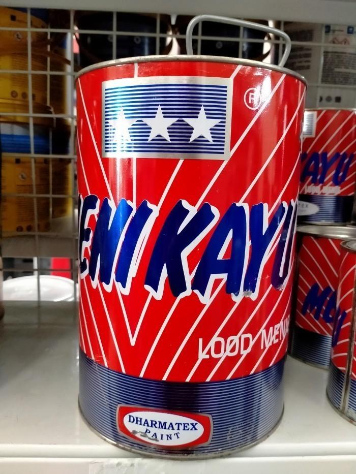 Jual Dharmatex Paint Meni Kayu Cap Bintanggalon Merah 5 Kampak Galon ...