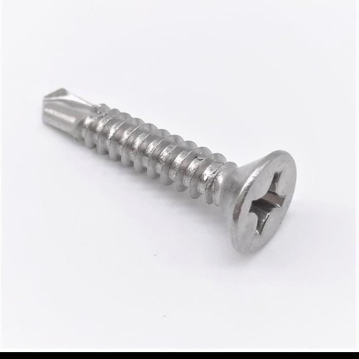 Jual SDS FH 10x19 / 10x20 Skrup Roofing Flat Head Self Drilling Screw ...