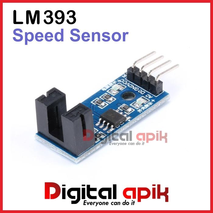 Jual LM393 Infrared Speed Sensor Kecepatan Baling Counter Module ...