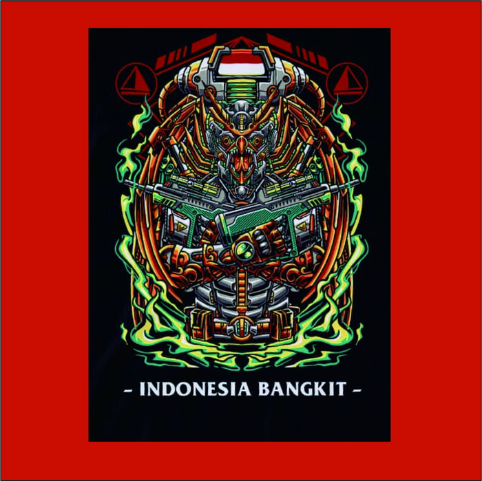 Jual Kaos Kemerdekaan Indonesia Hut RI ke -76 Bahan Katun Desain ...
